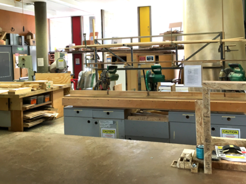 Virtual Office Hours in the Woodshop | Department of Art, Film, and ...